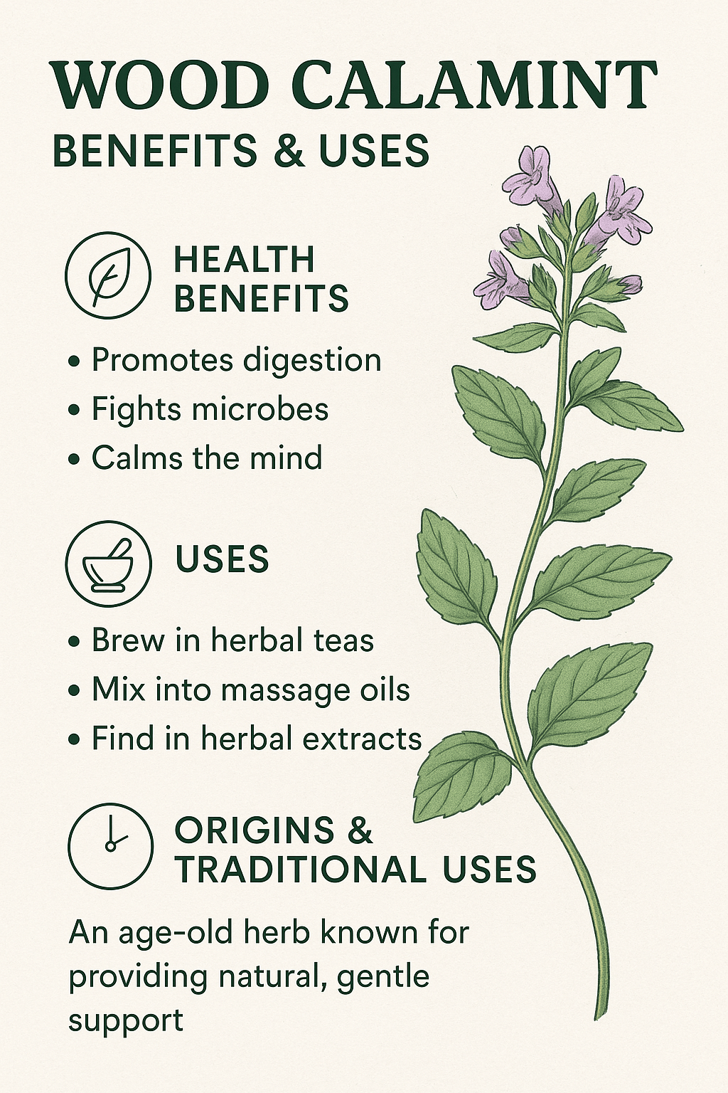 Wood Calamint: Benefits, Uses, Origins & Holistic Healing - Body in ...