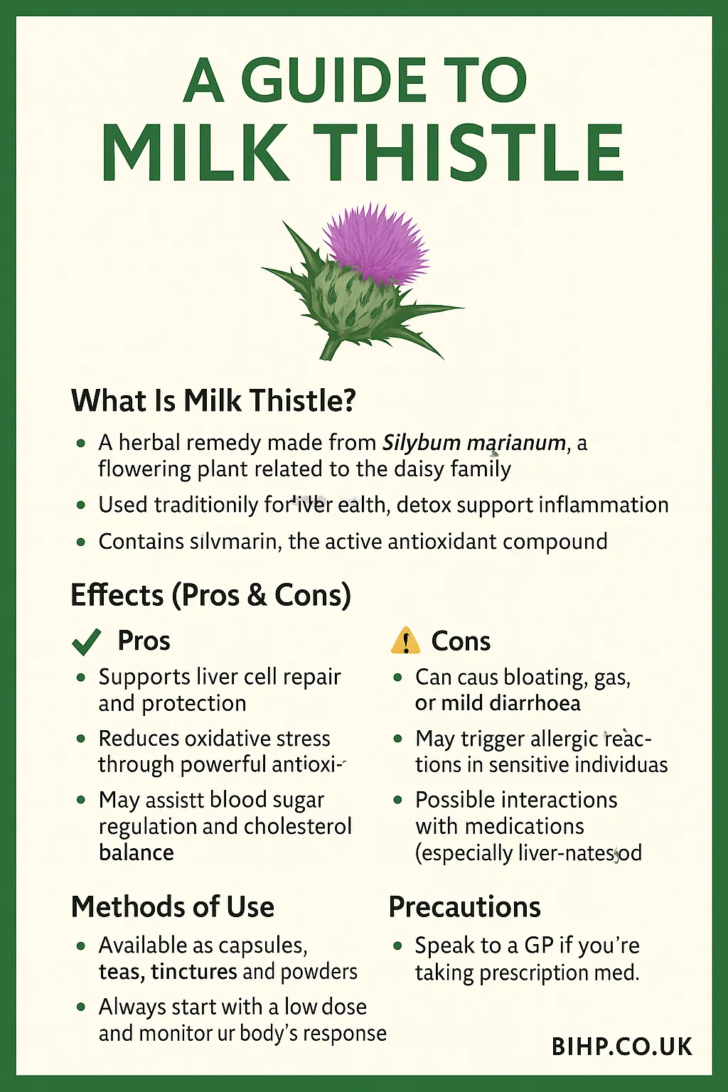 Milk Thistle Pros and Cons: Benefits & Side Effects Explained - Body in ...