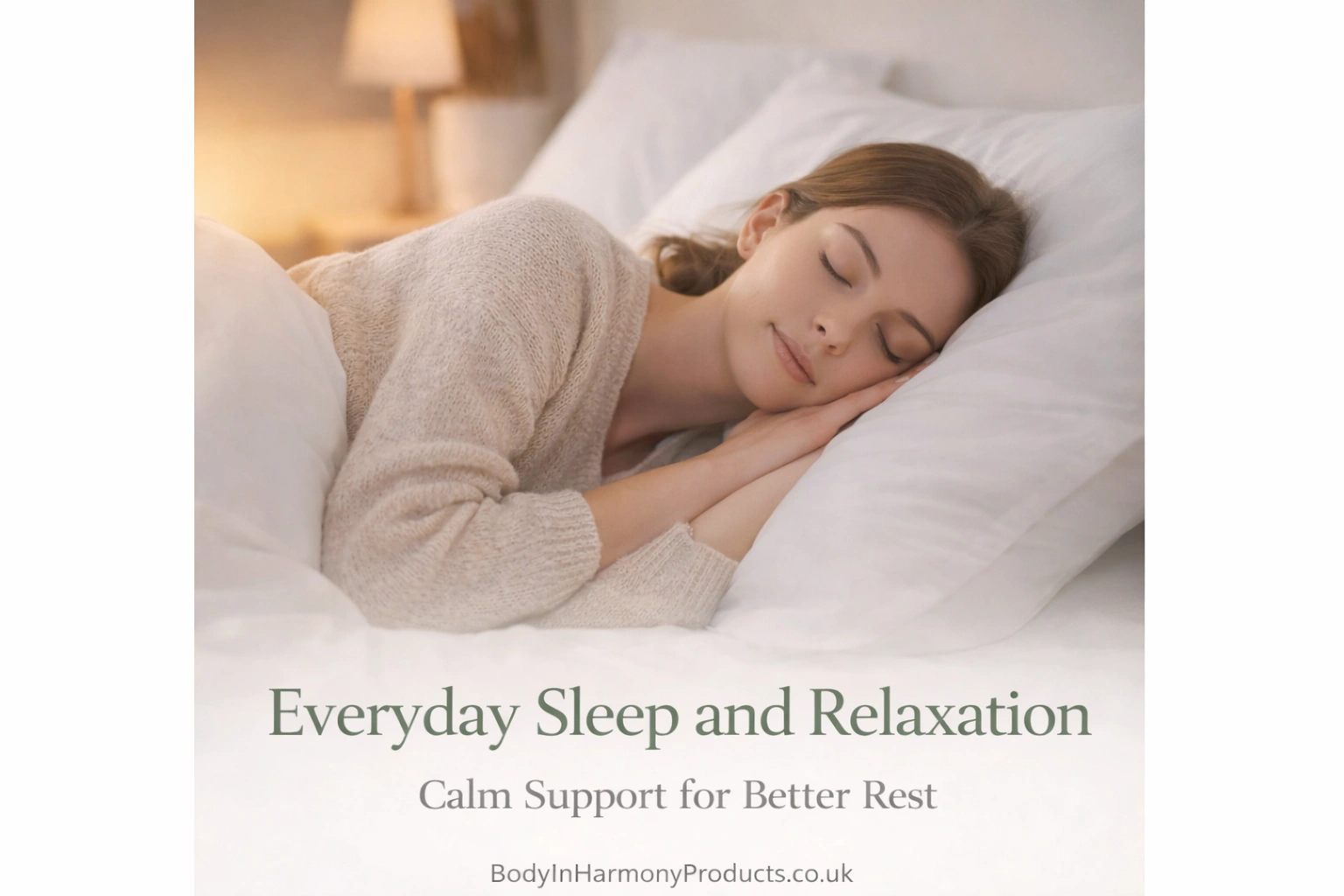 Everyday Sleep and Relaxation | Calm Support for Better Rest - Body in ...