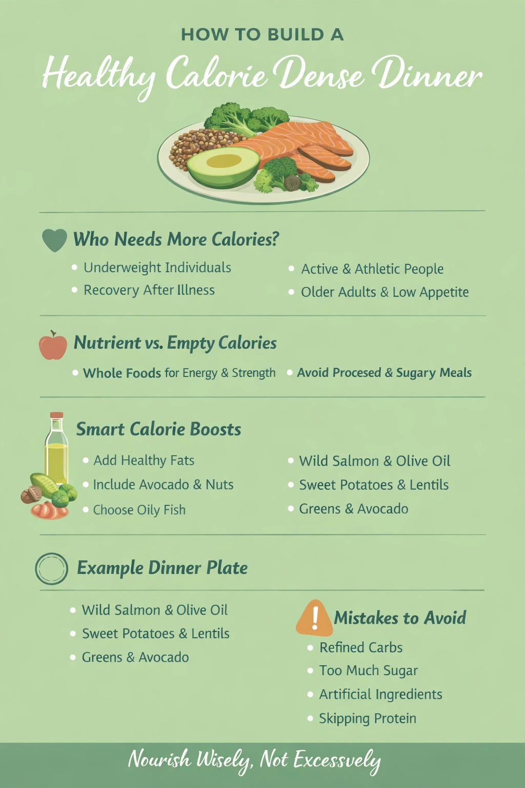 Healthy Calorie Dense Dinner Ideas for Balanced Energy | BIHP - Body in ...